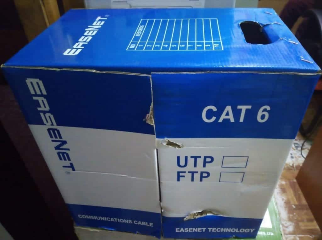 EaseNet Cat6- UTP 24AW Tough LAN Cable 305M