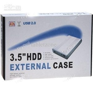 3.5-inch USB2.0 SATA HDD Enclosure • Devices Technology Store