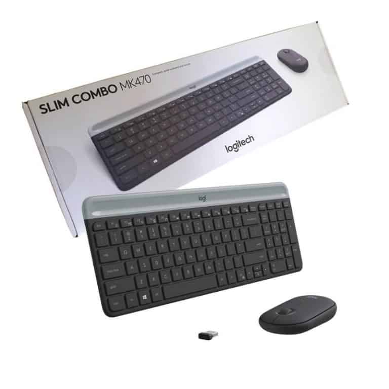 Logitech MK470 Slim Wireless Keyboard and Mouse Combo • Devices ...
