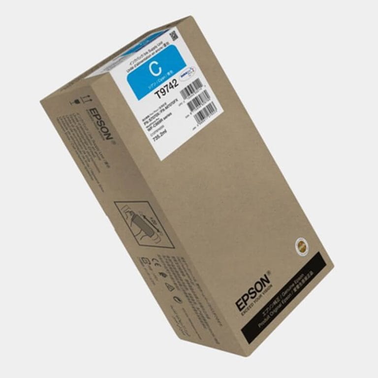 Epson T9742 XXL Cyan Ink Cartridge for WorkForce Pro WF-C869R Series • Devices Technology Store