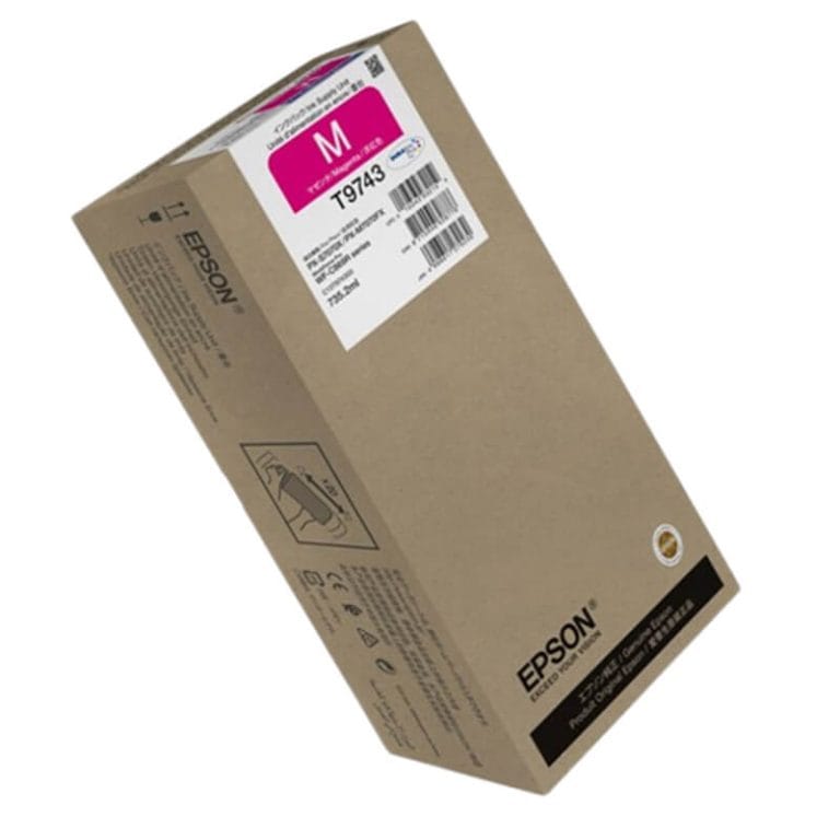 Epson T9743 XXL Magenta Ink Cartridge for WorkForce Pro WF-C869R Series ...