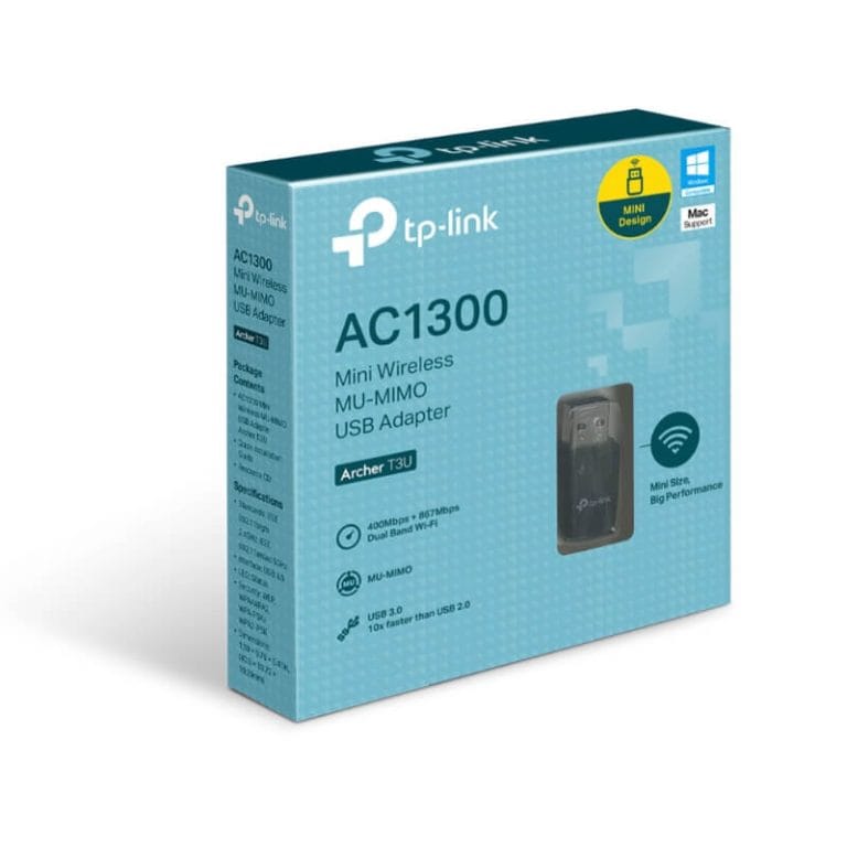 TP-Link Archer T3U AC1300 Mini Wireless MU-MIMO USB Adapter • Devices ...
