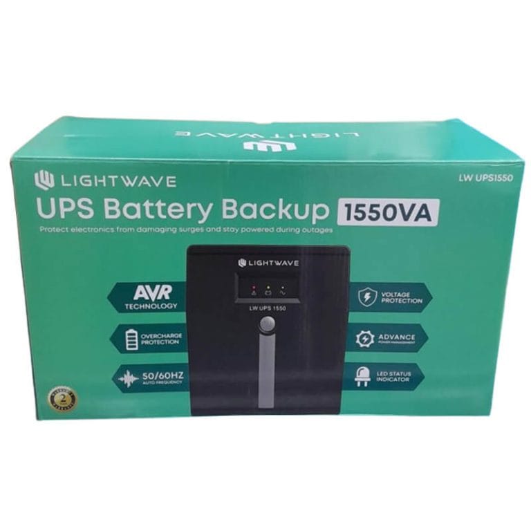 Lightwave UPS 1550VA • Devices Technology Store