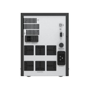 APC Easy UPS 1 Ph Line Interactive 1500VA, Tower, 230V, 4 Universal Outlets, AVR, LCD ...