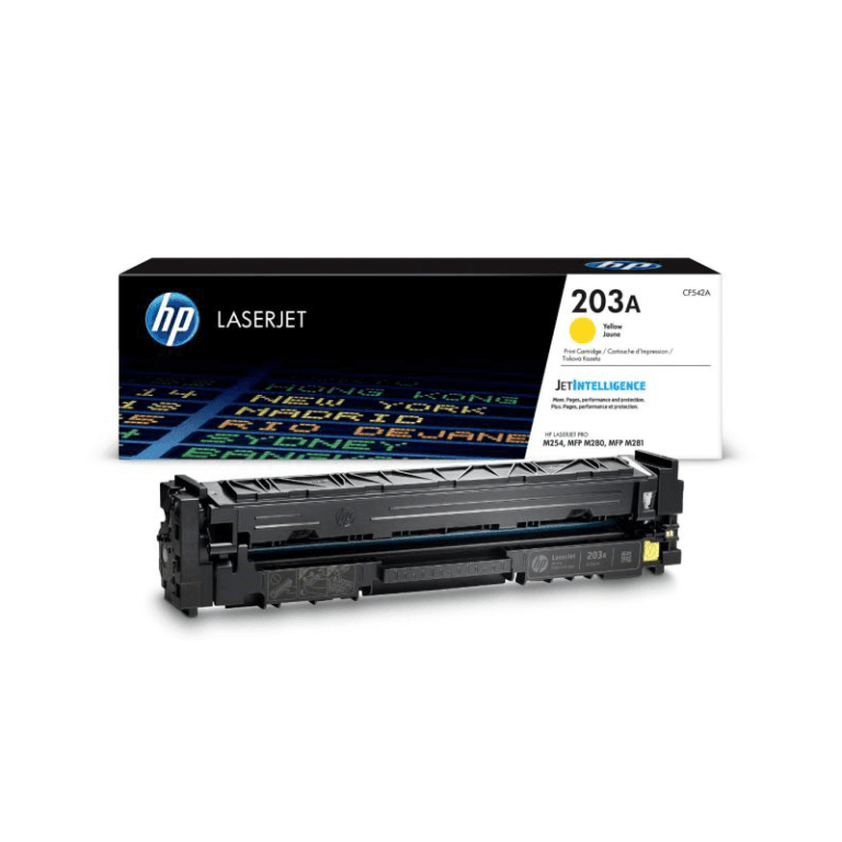 HP 203A Yellow Original LaserJet Toner Cartridge • Devices Technology Store