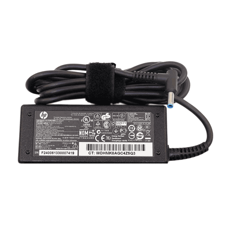 HP 65W 19.5 3.33a Big Pin Adapter Original • Devices Technology Store