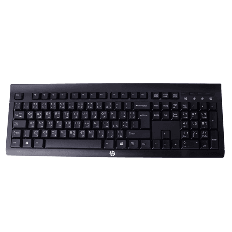 HP K2500 Wireless Keyboard (English & Arabic) • Devices Technology Store