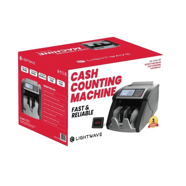 Lightwave LW-CCM-101 Cash Counting Machine • Devices Technology Store