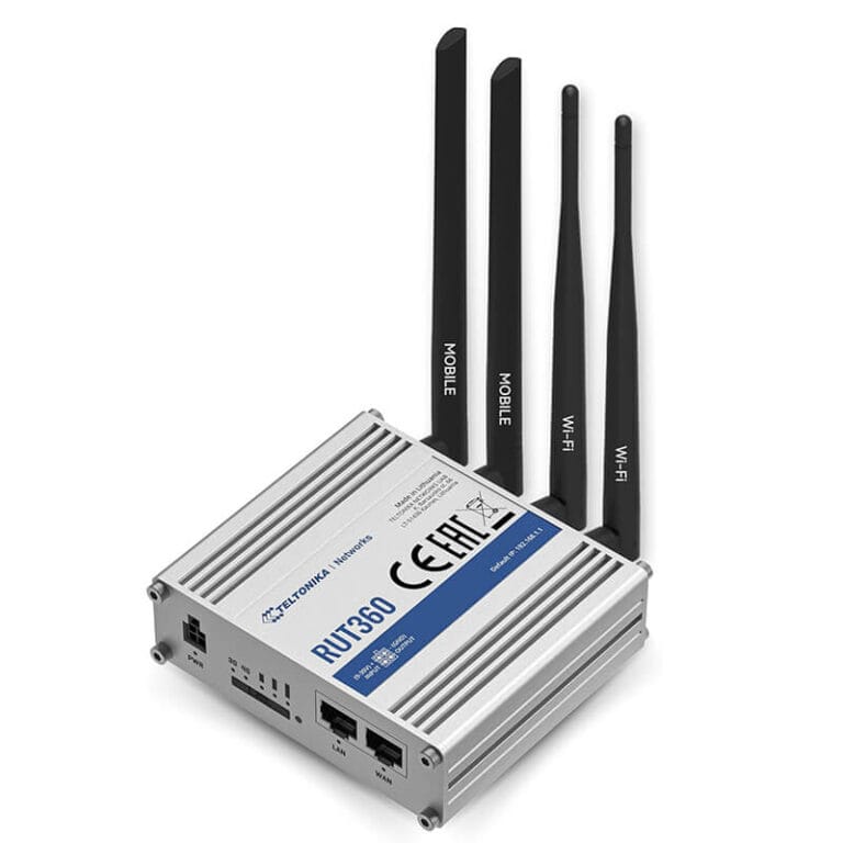 Teltonika RUT360 Industrial 4G LTE Router • Devices Technology Store